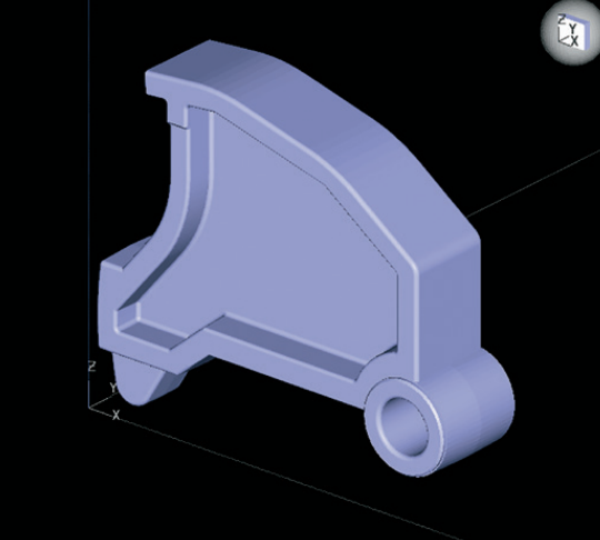 Part orientation for smooth surface finish in FDM